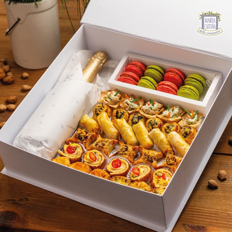 OBSEQUIO 2 - CAJA PREMIUM GRANDE - CANASTAS NAVIDEÑAS - Maria Castaña
