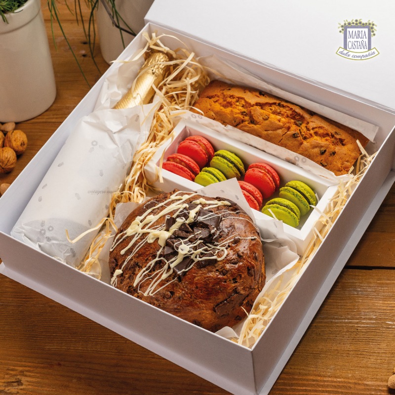 OBSEQUIO 3 - CAJA PREMIUM GRANDE - CANASTAS NAVIDEÑAS - Maria Castaña